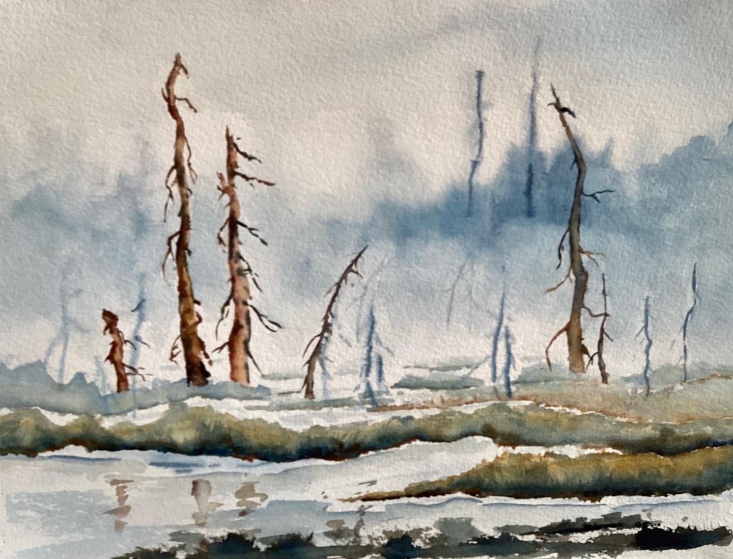 WATERCOLORS: seascapes and landscapes – Jean Kigel Studio + Gallery